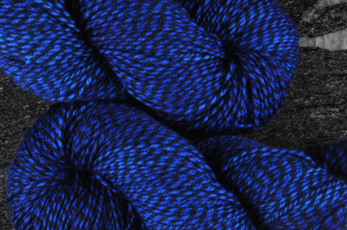 Marled Peacock Blue - DK – Timber Yarns