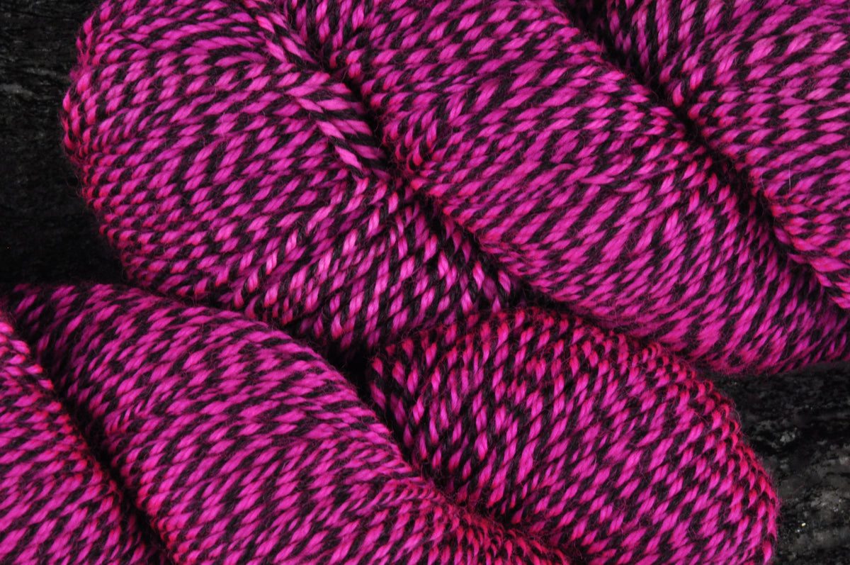 Marled Neon Pink - DK – Timber Yarns