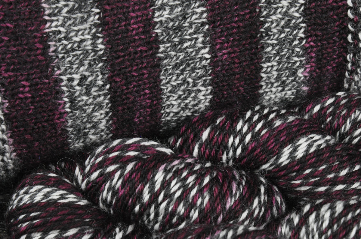 Marled Twin Grape – Timber Yarns