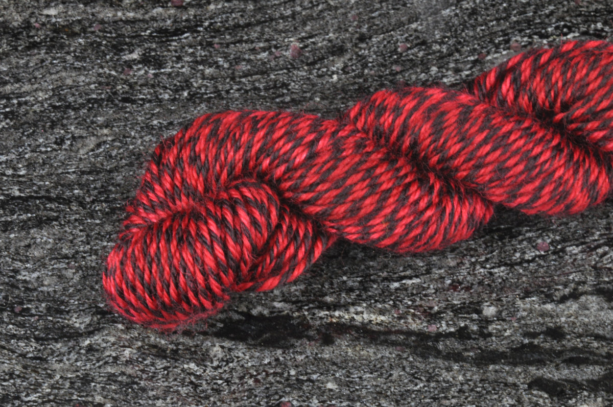 Marled Red - 110g - Fingering – Timber Yarns