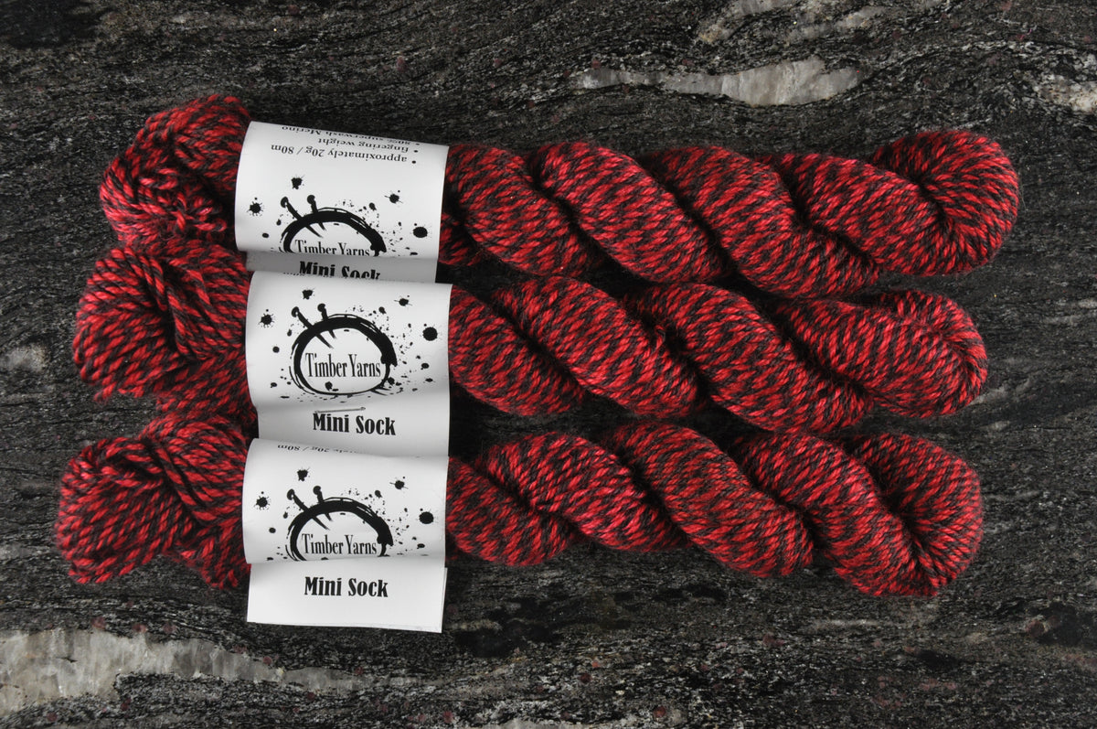 Marled Red – Timber Yarns