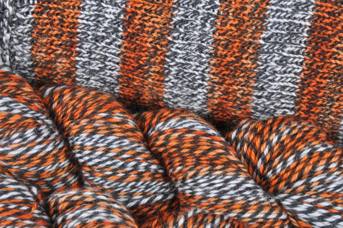 Marled Twin Sunset Orange – Timber Yarns
